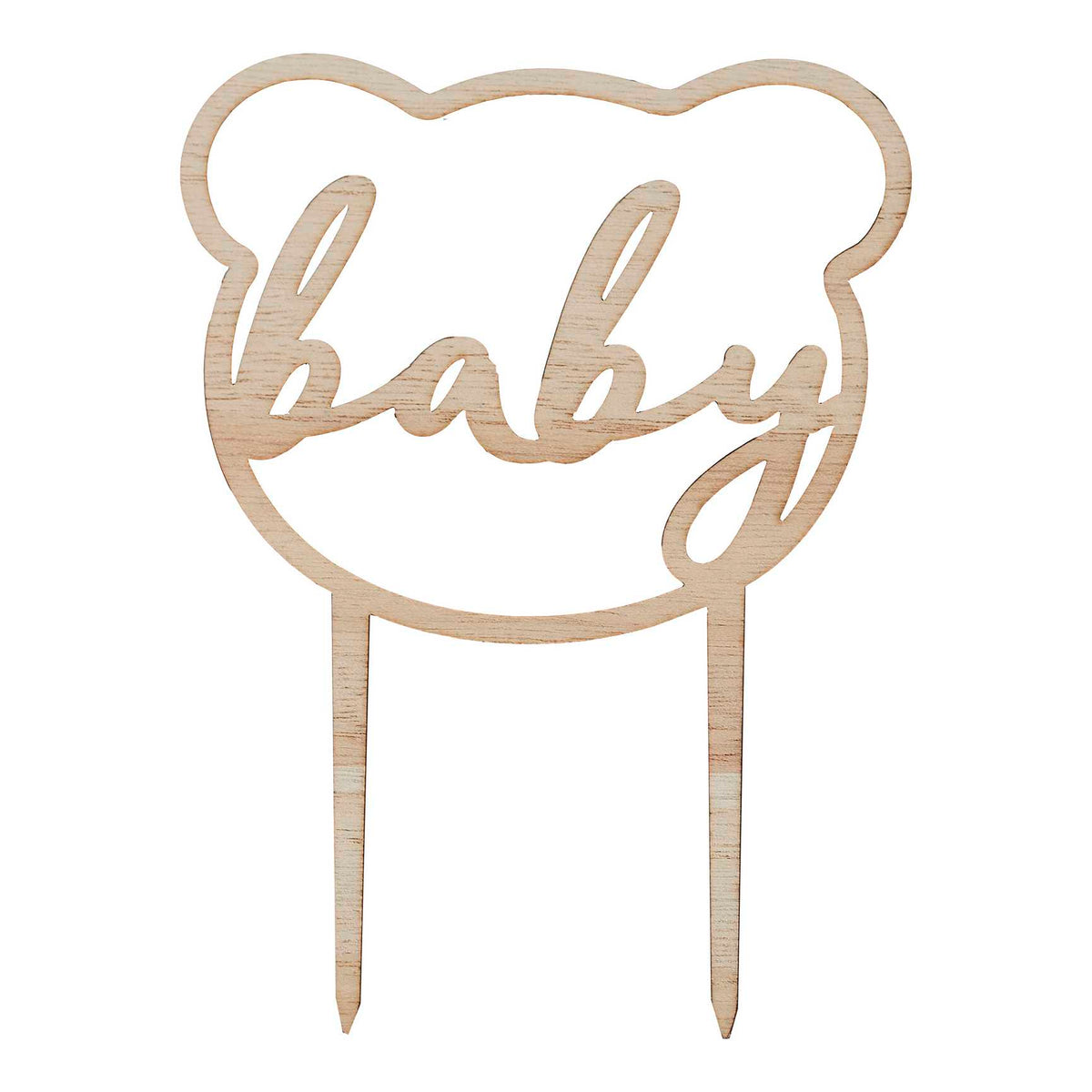 Teddy Bear "Baby" Cake Topper – Party Plaza - Event Supplies