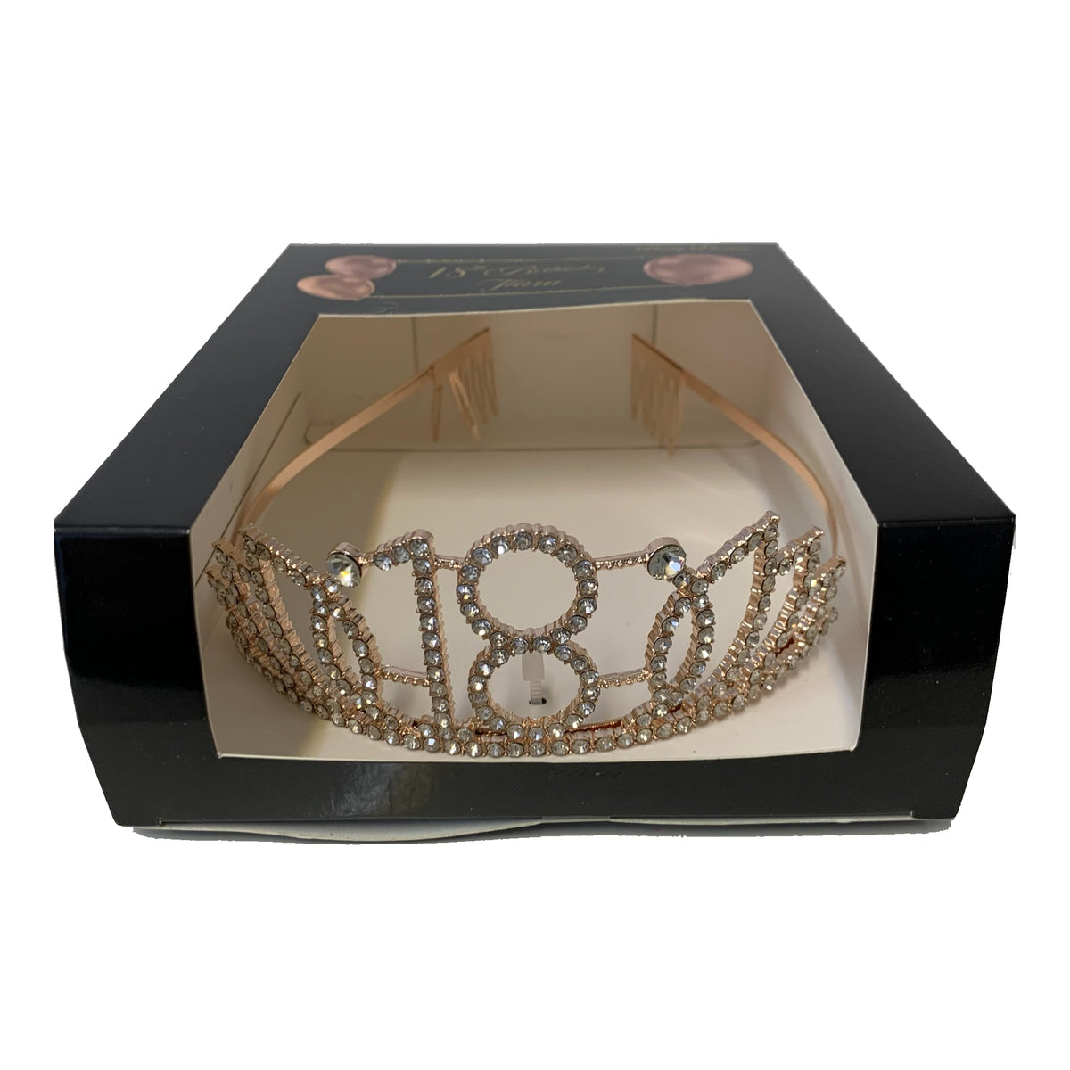 18th Birthday Tiara - Rose Gold – Party Plaza - Event Supplies