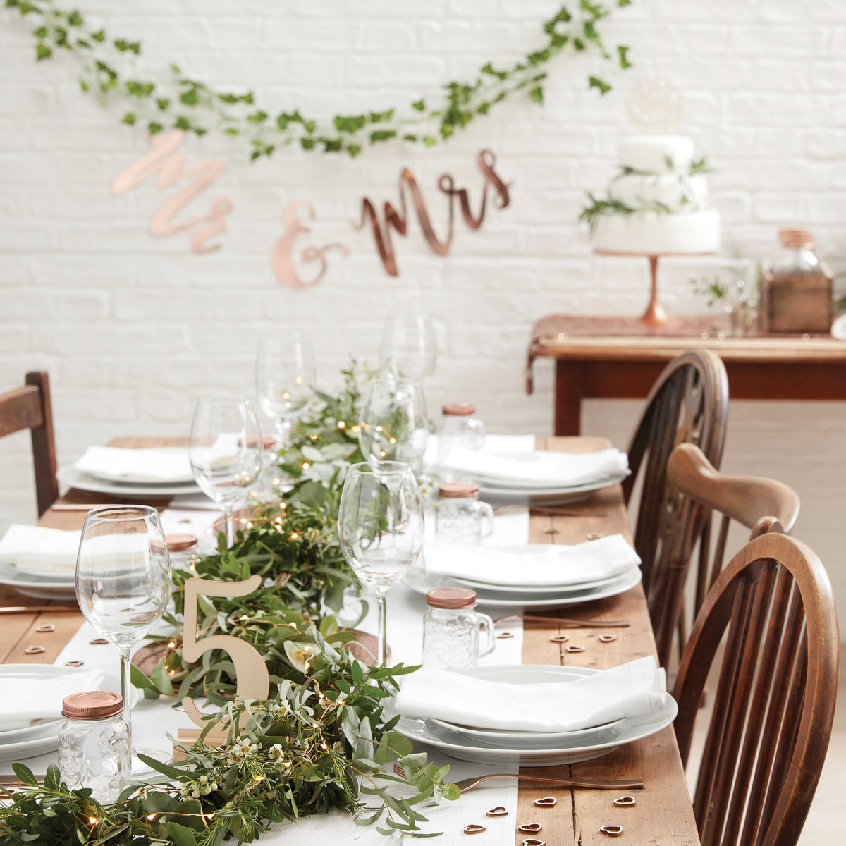 Wooden Table Number Cutouts 1 - 12 – Party Plaza - Event Supplies